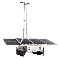 China Affordable Solar Light Tower Telescopic Light Tower Mining Mobile Lighting Tower Hire for sale
