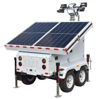China Affordable Solar Light Tower Telescopic Light Tower Mining Mobile Lighting Tower Hire for sale