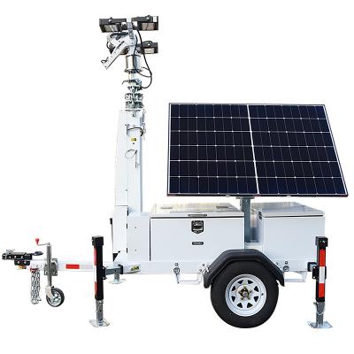 China Solar Light Tower Eco Friendly Telescopic Light Tower Mobile Light Tower Manufacturers for sale