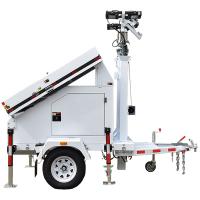 China High Efficiency Mobile Lighting Tower Mining Solar Light Tower Portable Light Towers for sale