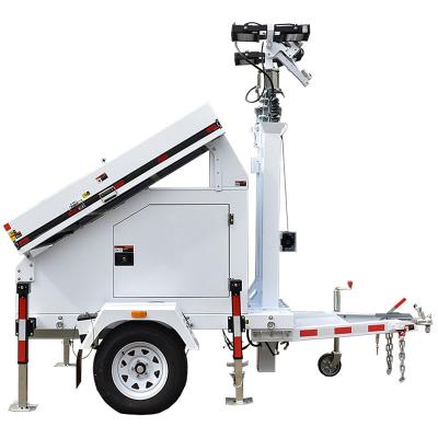 China High Efficiency Mobile Lighting Tower Mining Solar Light Tower Portable Light Towers for sale