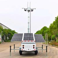 China High Efficiency Mobile Lighting Tower Mining Solar Light Tower Portable Light Towers for sale