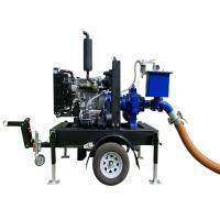 China Water Pump Diesel Engine Maximum Head 28m Low Noise Dry Priming Pump Agricultural Water Pump for sale