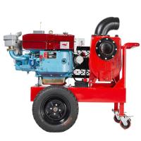 China Diesel Water Pump Belt Wheel Drive Dry Priming pump Compact Structure Self Priming Pump For Home for sale