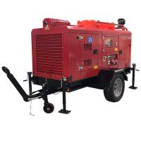 China Drainage Mobile Water Pump Flexible Lighting Power 30KW Diesel Engine Water Pump for Irrigation for sale