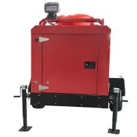 China ODM OEM Diesel Engine Pump Set Construction Emergency Silent Pump Belt Wheel Water Pump for sale