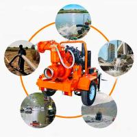 China Flood Control Water Pump Reliable Self Priming Pump Small Diesel Motor Pump for Construction for sale