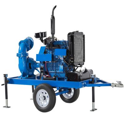 China High Suction Water Jet Pump Diesel Engine Pump Set Self Priming Centrifugal Water Pump for sale