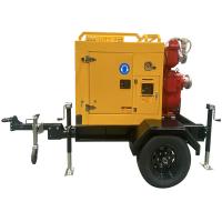 China Drainage Water Pump Flow 450m³/h Diesel Engine Self Priming Centrifugal Pump  Submersible Water Pump for sale