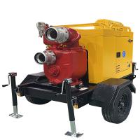 China Sewage Pump Vertical  Self Priming Pump High Performance Diesel Powered Water Pump for sale