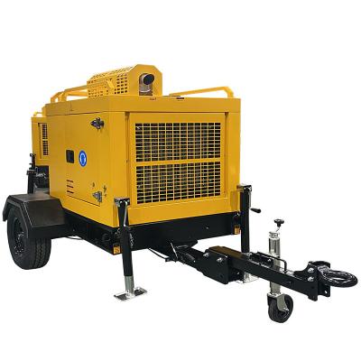 China Flood Control Water Pump Reliable Self Priming Pump Small Diesel Motor Pump for Construction for sale