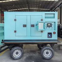 China Customization Diesel Driven Generator Trailer Mobile Generator Outdoor Events  Diesel Generator Set for sale
