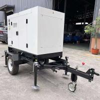 China 30kw Diesel Generator Silent Type Diesel Generator Trailer Mounted Diesel Engine Generator Set for sale