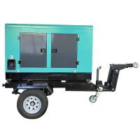 China Diesel Engine Generator Set Rated Current 3.6A-3600A Construction Sites Trailer Mobile Silent Generator Diesel for sale