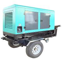 China Customization Diesel Driven Generator Trailer Mobile Generator Outdoor Events  Diesel Generator Set for sale