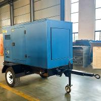 China 150 kva Silent Diesel Generator Set With Wheels for Robust Power and Mobility for sale
