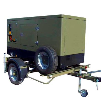 China Hot Sale Mobile Diesel Generator Set 220V 230V 240V 380V Diesel Powered Generator Silent Diesel Generator for sale