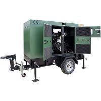 China Trailer Type Diesel Engine Generator 15kw 20kw Diesel Generator Small Diesel Generator Set for sale