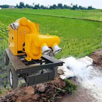 China Flood Project Diesel Powered Water Pumps High Quality Self-Priming Centrifugal Pump for sale