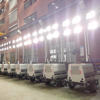 China Mining Mobile Light Tower Remote Locations Diesel Generator Light Tower Industrial Light Tower for Sale for sale