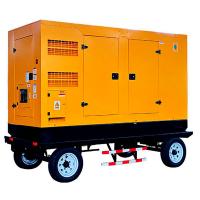China Emergency Silent Trailer Mounted Diesel Generator Set 10kw-50kw for Reliable Power Supply for sale