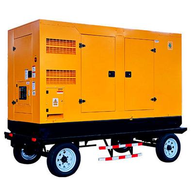 China Emergency Silent Trailer Mounted Diesel Generator Set 10kw-50kw for Reliable Power Supply for sale