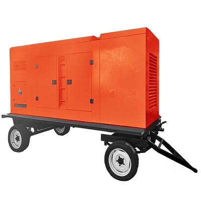 China Trailer Mounted Diesel AC Generator Industrial Diesel Generator Set  Water Cooled Diesel Generator for sale