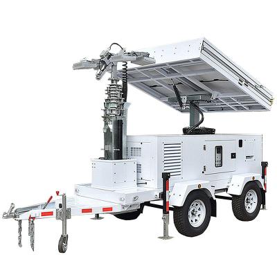 China Solar Mobile Tower Light Temporary Medical Stations Sustainable Lighting Outdoor Light Tower for sale