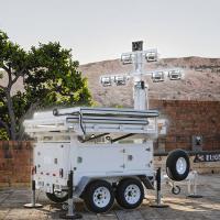 China Zero Emissions Solar Mobile Tower Light Emergency Response Scenes Solar Light Tower Manufacturer for sale
