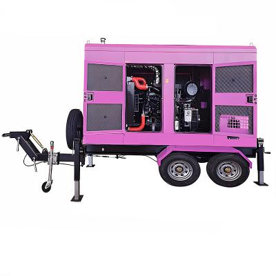 China Diesel Engine Generator Set Disaster Relief Diesel Powered Generator Silent Mobile Diesel Generator for sale