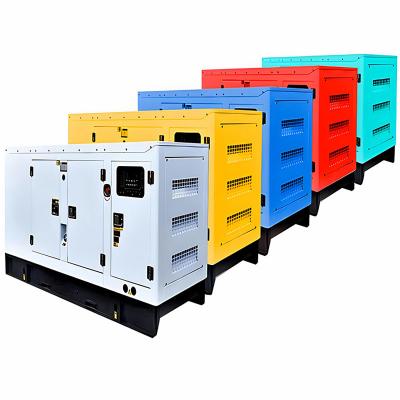 China Customized Silent Diesel Generator Set 15kw  20kw 30kw Portable Diesel Generator Soundproof Diesel Generator for sale