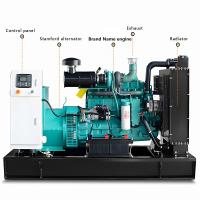 China Small Portable Diesel Generator Frequency 50HZ Construction Site Open Frame Diesel Engine Generator Set for sale