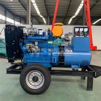 China Rugged Construction Diesel Portable Generator Construction Sites Open Type Diesel Generator Set for sale