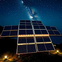 China Portable Solar Light Tower Work Time 19 Hours Lighting Tower Mining High Intensity Illumination Solar Light Tower Manufacturer for sale