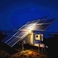 China Trailer Mounted Solar Lighthouse Has Wide Lighting Range Load Power 6000W Mobile Solar Light Tower for sale