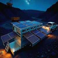 China Quick Deployment Foldable Design Solar Lighting Towers Eco Friendly Both Portable Outdoor Light Tower for sale
