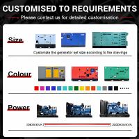 China Diesel Engine Generator Set Withstand Harsh Environments Diesel AC Generator Open Type Diesel Generator for sale