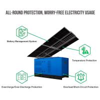 China Portable Solar Panel Generator 24-Hour Uninterrupted Power Supply Emergency Diesel Engine Generator Set for sale