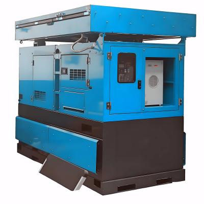 China Economic Benefits Portable Generator With Solar Panels Silent Diesel Generator Set Solar Diesel Generator for sale