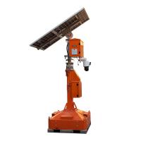 China Simple Solar Light Tower Quick Deployment  Mast Height 3.5M Quick Deployment Telescopic Solar LED Light Tower for sale