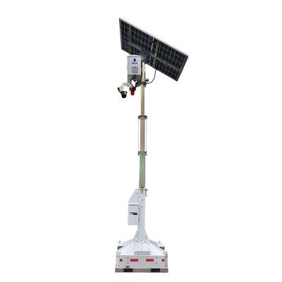 China Solar Powered Light Tower High Efficiency Solar Panels and Durable Battery Bank  Solar Light Tower Price for sale