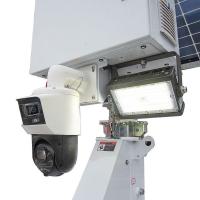 China Deployment Exactly Solar Powered Portable Light Tower Telescopic Compact Solar Lighting Tower for sale