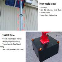 China Solar Mobile Tower Light Overnight Roadworks Solar Powered Generator Emergency Light Tower for sale