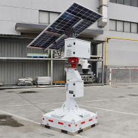 China Affordable Solar Light Tower With Integrated Alarm System Telescopic Light Tower Mobile Solar Light Tower for sale