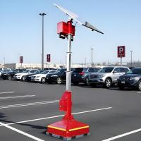 China High Performance Solar Panels Generator Light Tower Remote Locations Portable Solar Light Tower for sale