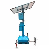 China Eco Friendly Portable Solar Light Tower Generator Zero Emissions Towable Solar Light Tower for sale