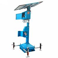 China Easy Relocation Solar Light Tower Reliable Lightingsolution Accident Scenes Mobile Lighting Towers for sale