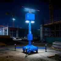 China Easy Relocation Solar Light Tower Reliable Lightingsolution Accident Scenes Mobile Lighting Towers for sale