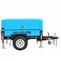 China Rugged Design Diesel Engine Generator Set 50KW Trailer Mounted Diesel Driven Generator for sale