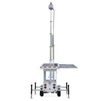 China No Fuel Required Mobile Solar Light Tower Outdoor Events Infrared Night Vision Surveillance Tower for Sale for sale